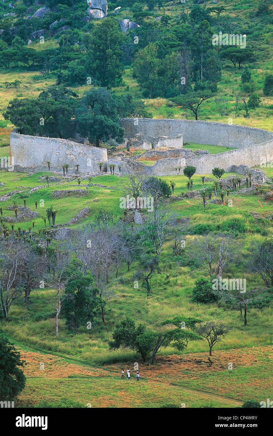 Citta'Medievale Zimbabwe Zimbabwe Ruins Stock Photo - Alamy