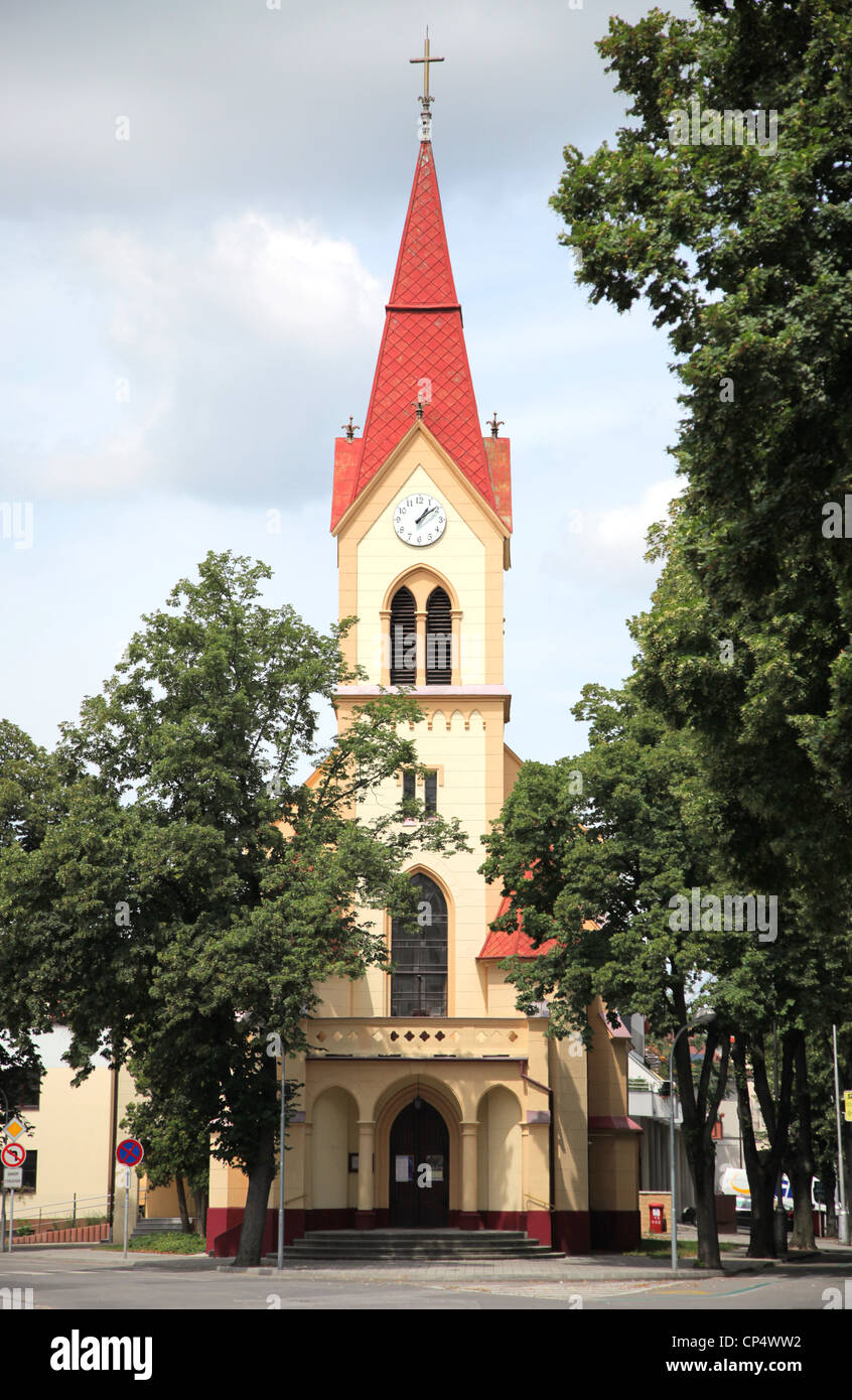 Church in Piestany. Slovakia Stock Photo - Alamy
