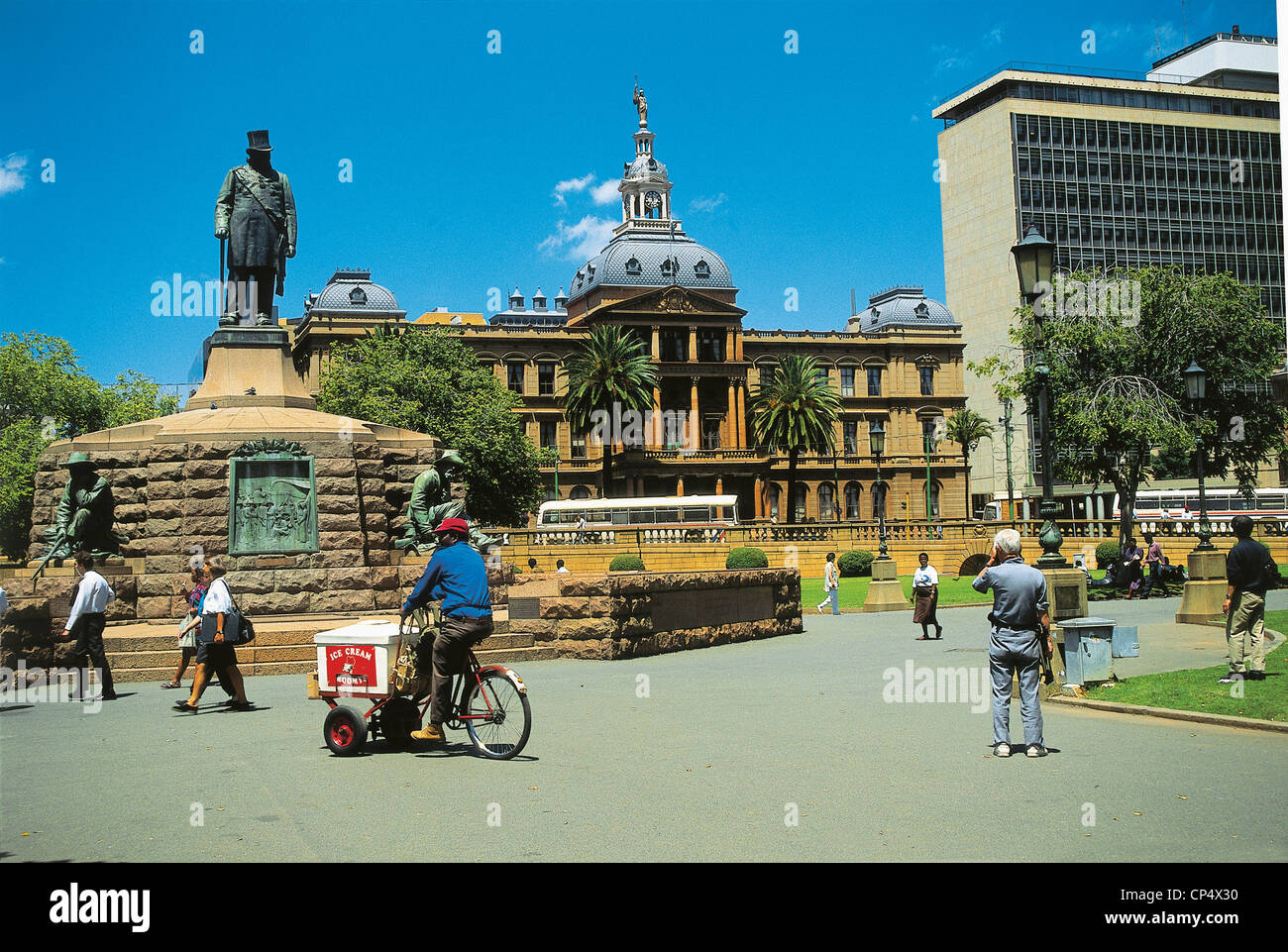 South Africa - Pretoria. Church Square Stock Photo - Alamy