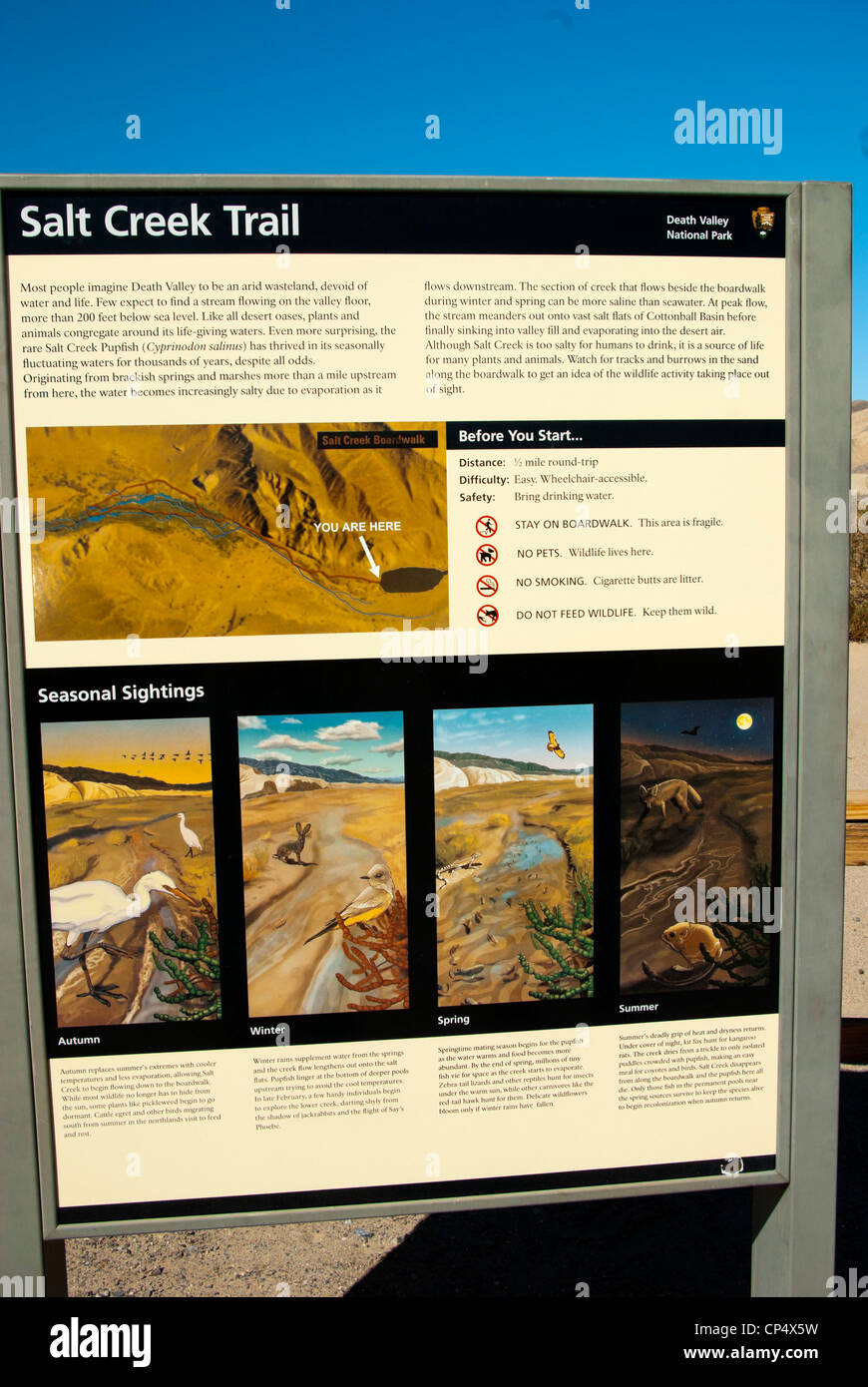 Salt creek trail hi-res stock photography and images - Alamy