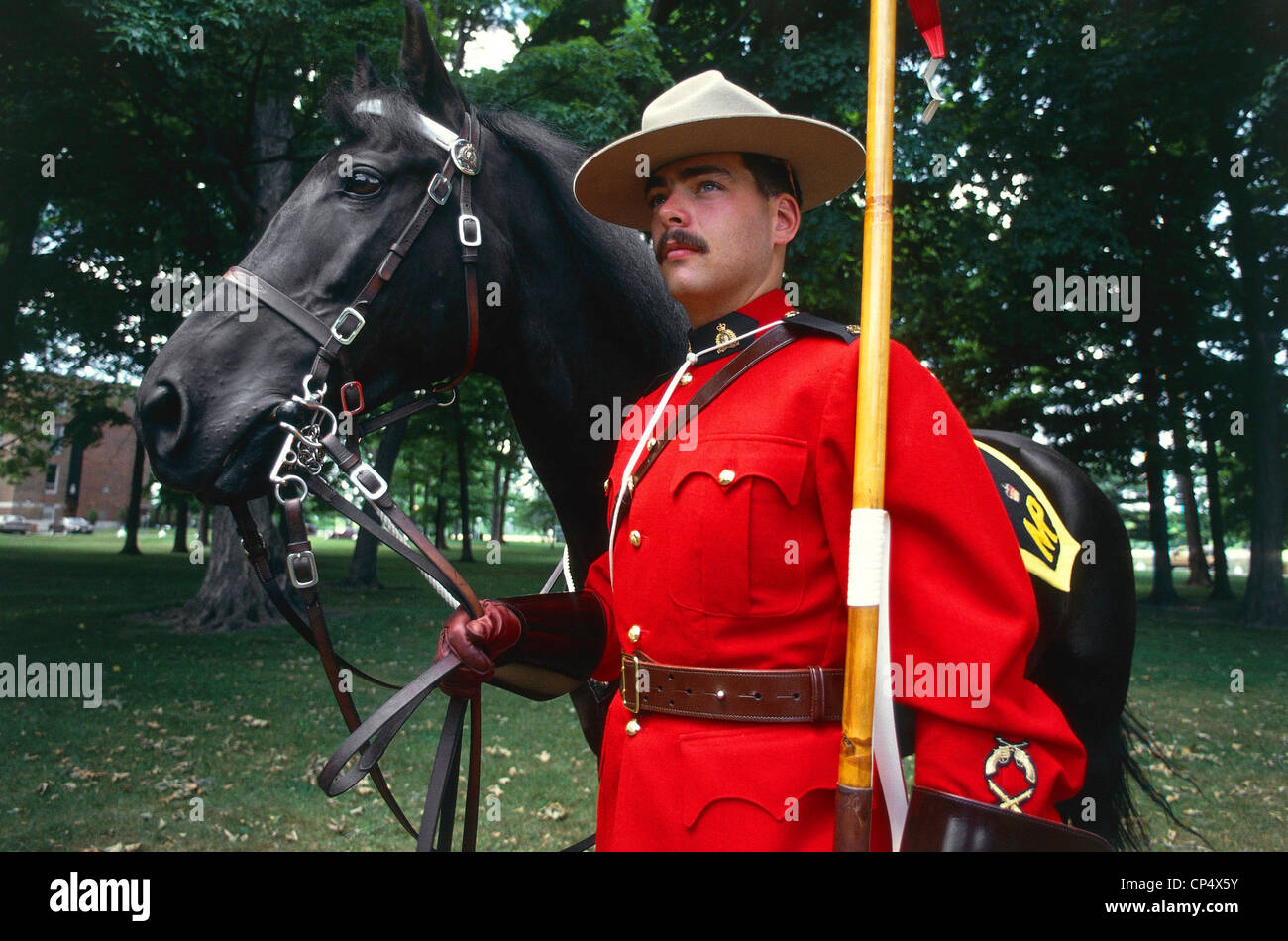 Canada Ontario Ottawa. Police Canadian Mounties or Regia Canadian ...