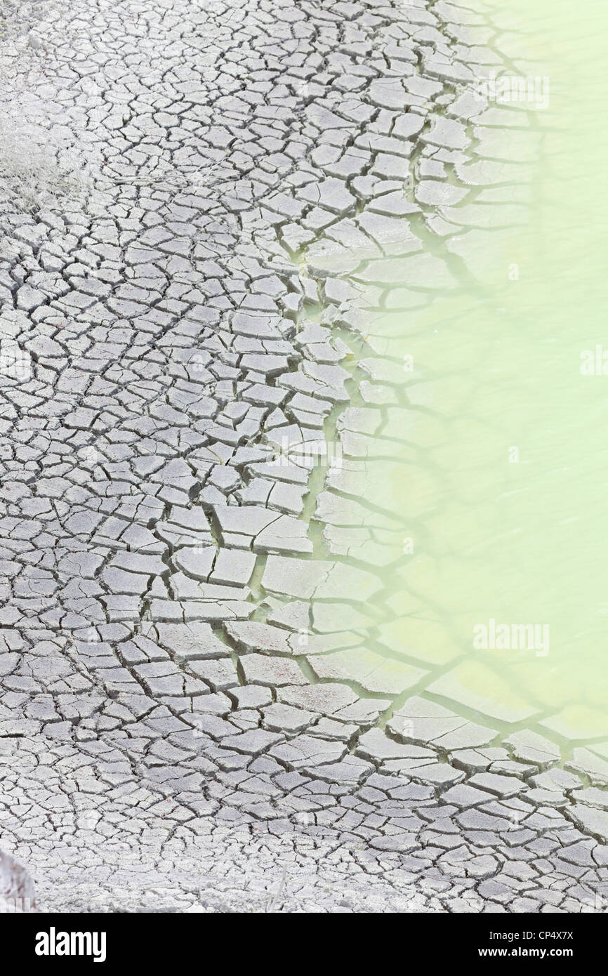 The Devil's Bath geothermal hot spring within the Waiotapu area, North ...