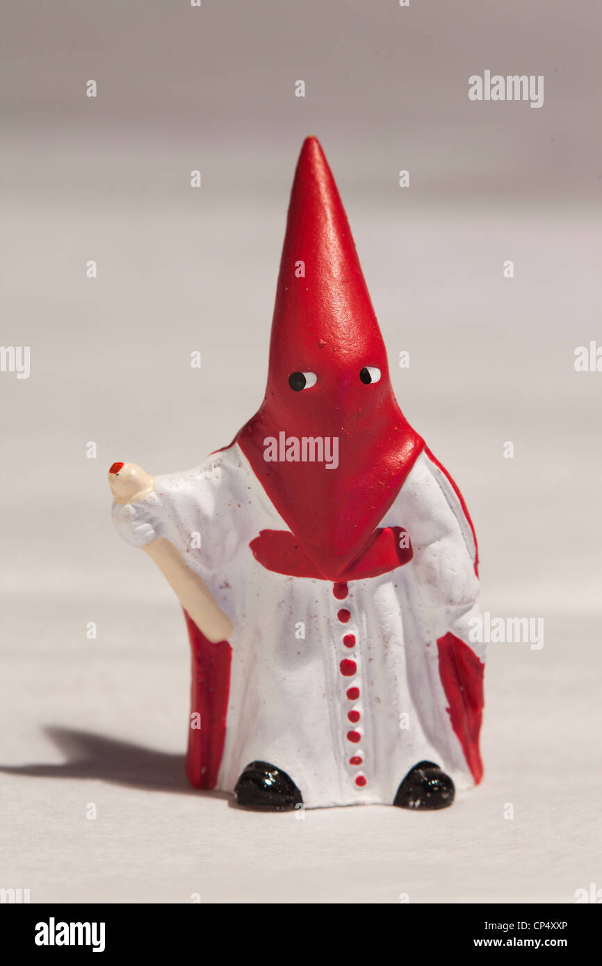 Spain, Madrid, souvenir penitentes, miniature Spanish religious ...