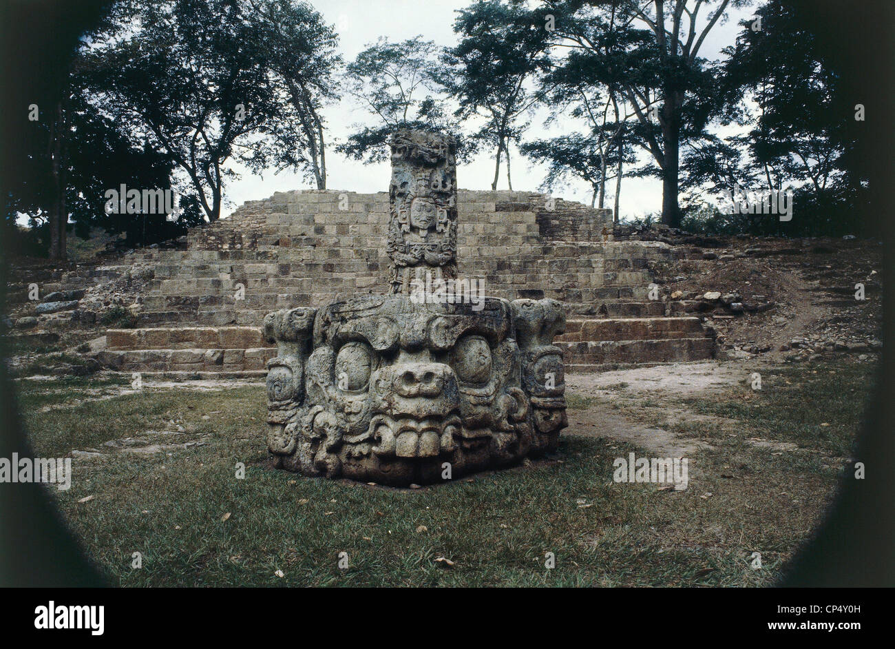 Honduras Maya Civilization, archaeological site of Copan (World ...