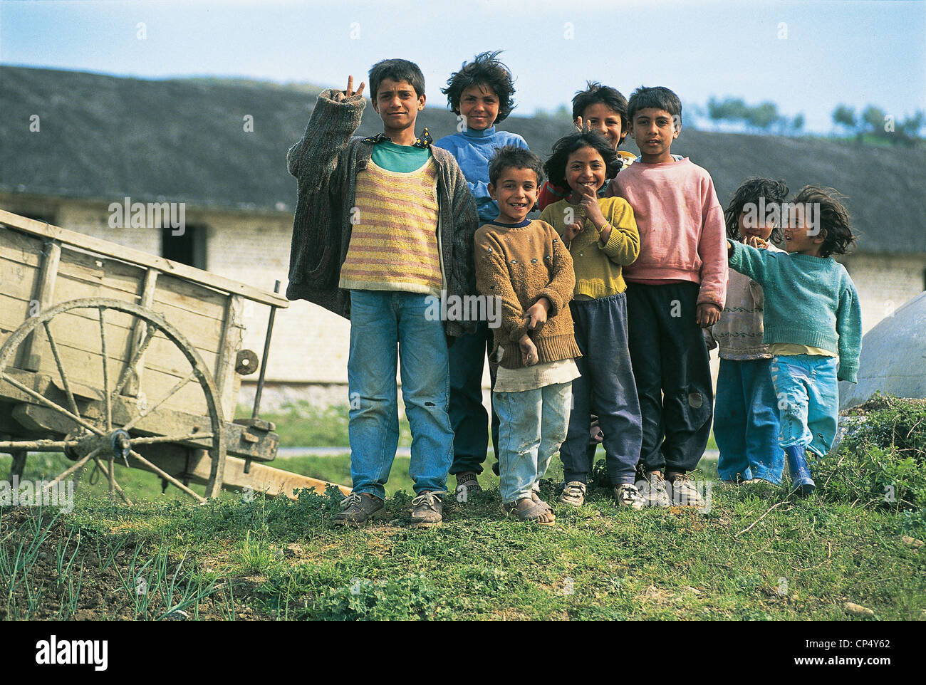 Albania poverty hi-res stock photography and images - Alamy