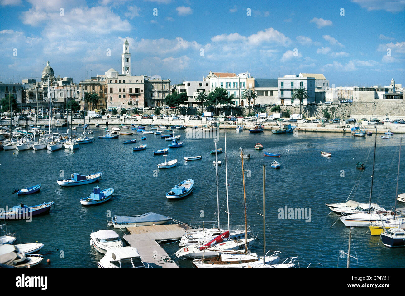 Puglia Bari Porto Stock Photo - Alamy