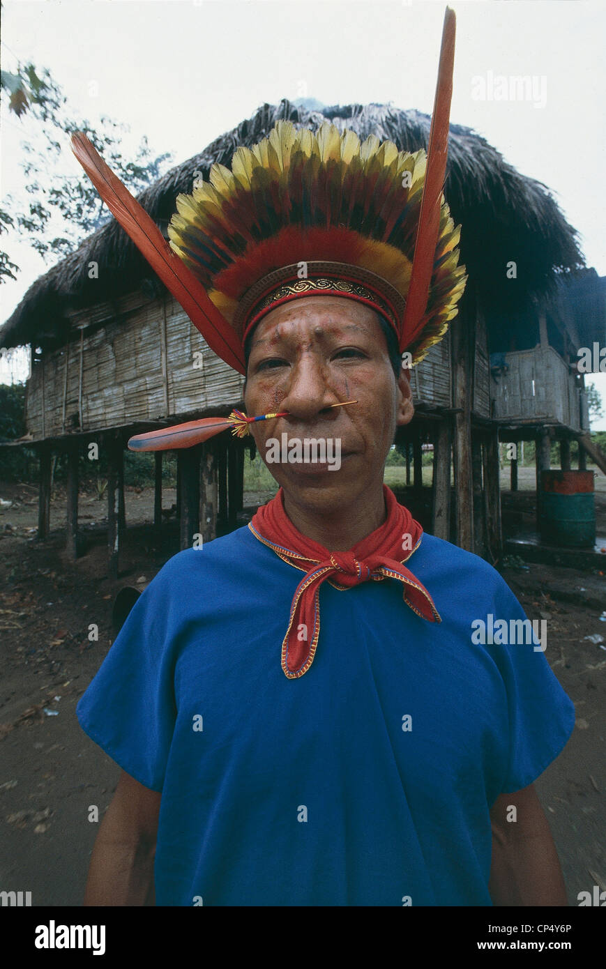 Cofan indians hi-res stock photography and images - Alamy