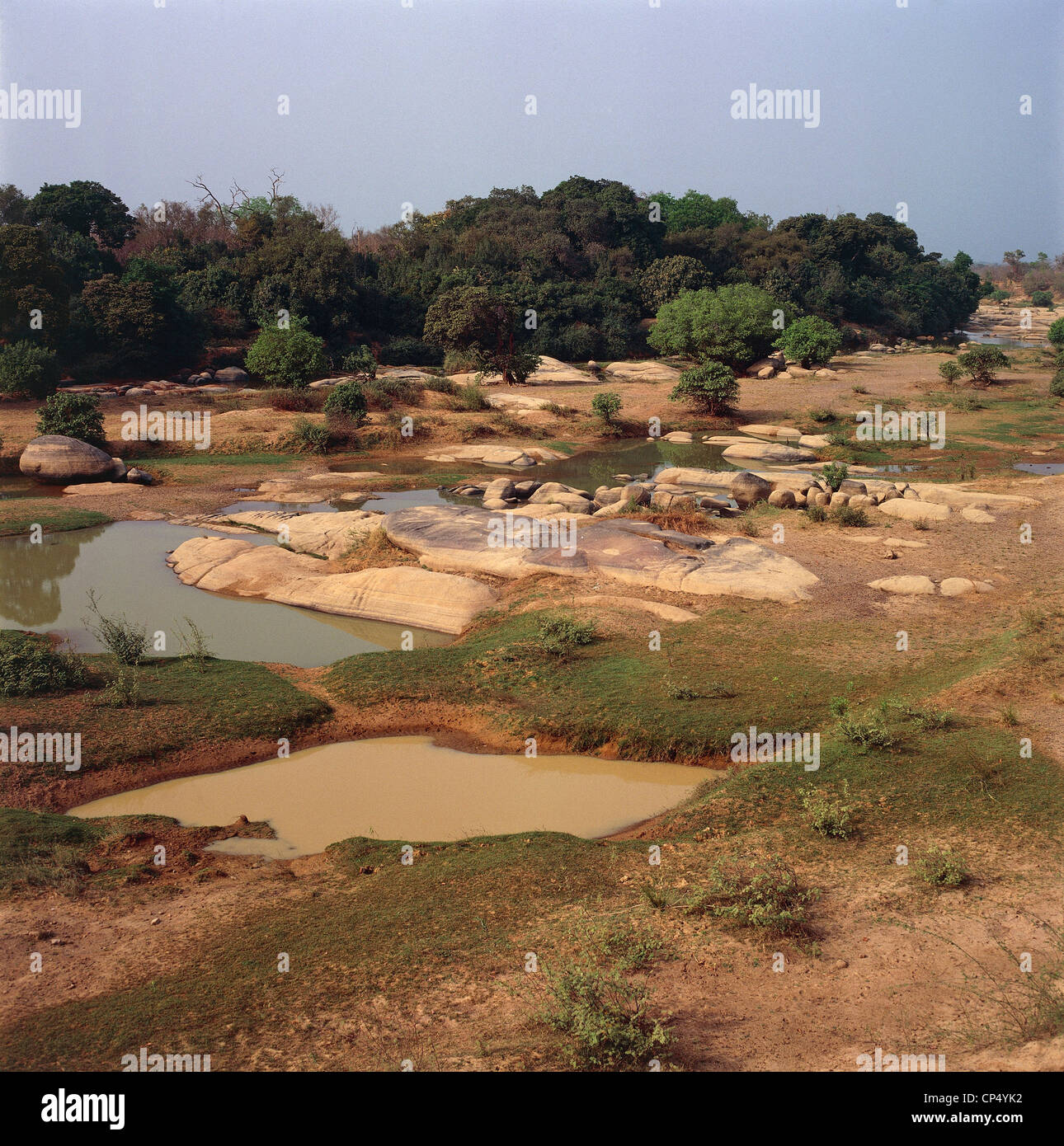 Cote d'Ivoire - Comoe National Park - Comoe River Stock Photo - Alamy