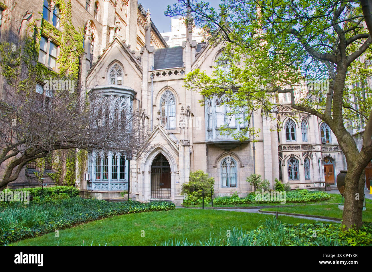 Grace Church rectory house Stock Photo - Alamy