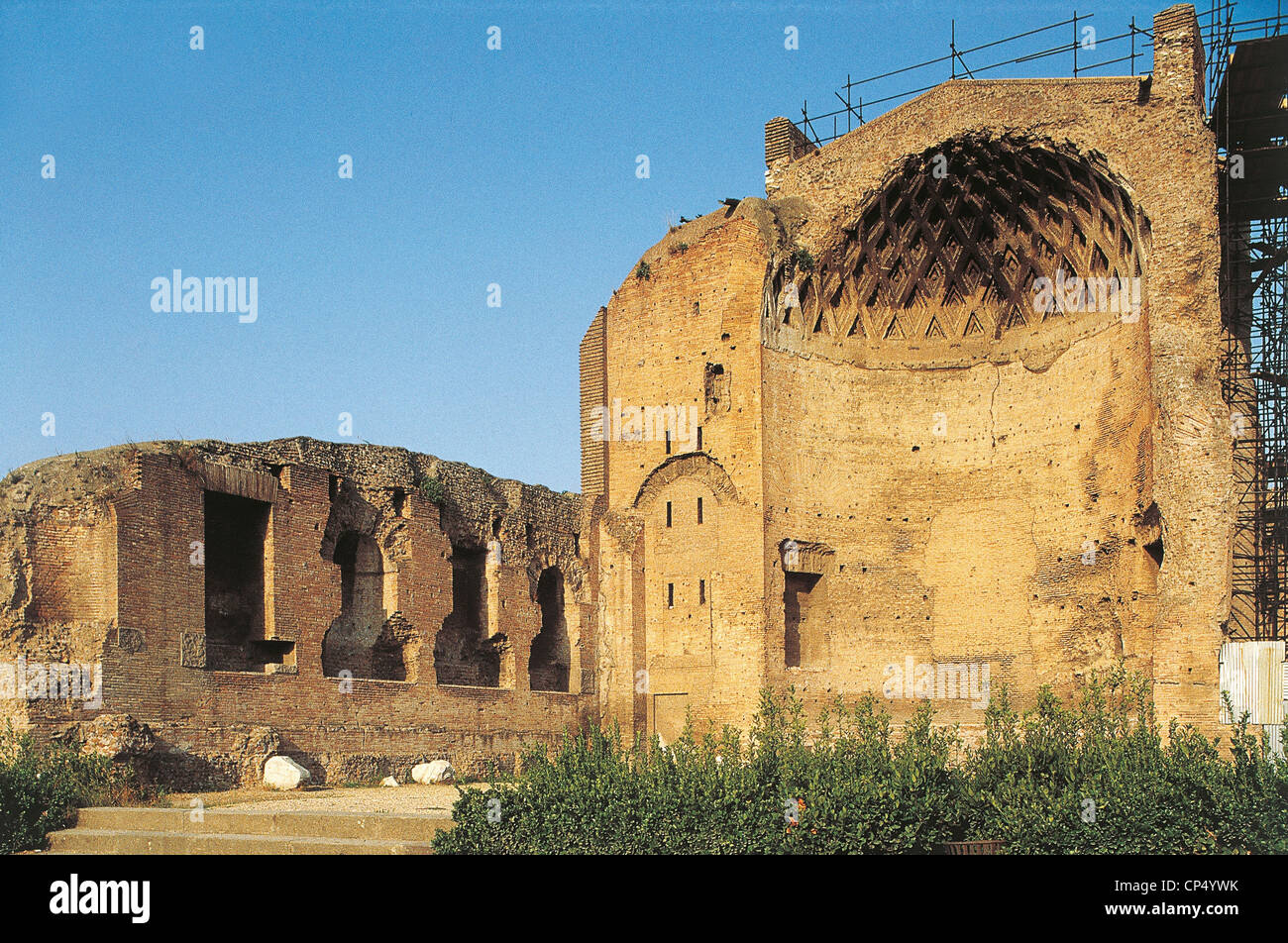 Lazio Roma Roman Forum The Temple Of Venus Stock Photo - Alamy