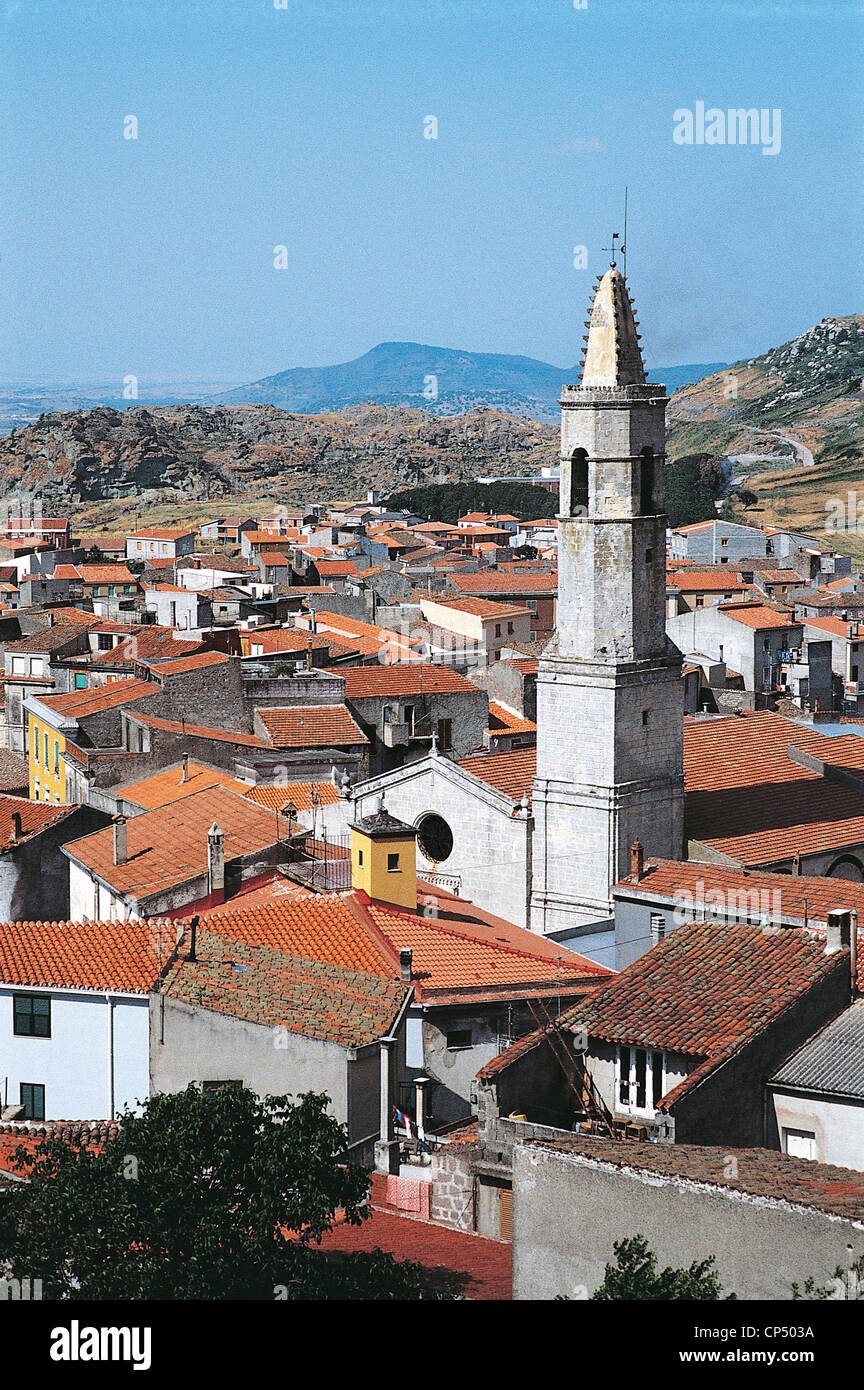 Bonorva SARDINIA (SS) VIEW Stock Photo - Alamy