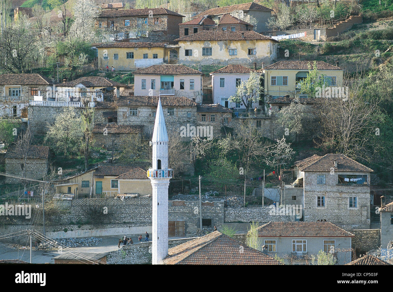 Albania - District Diber - Peshkopi Stock Photo - Alamy
