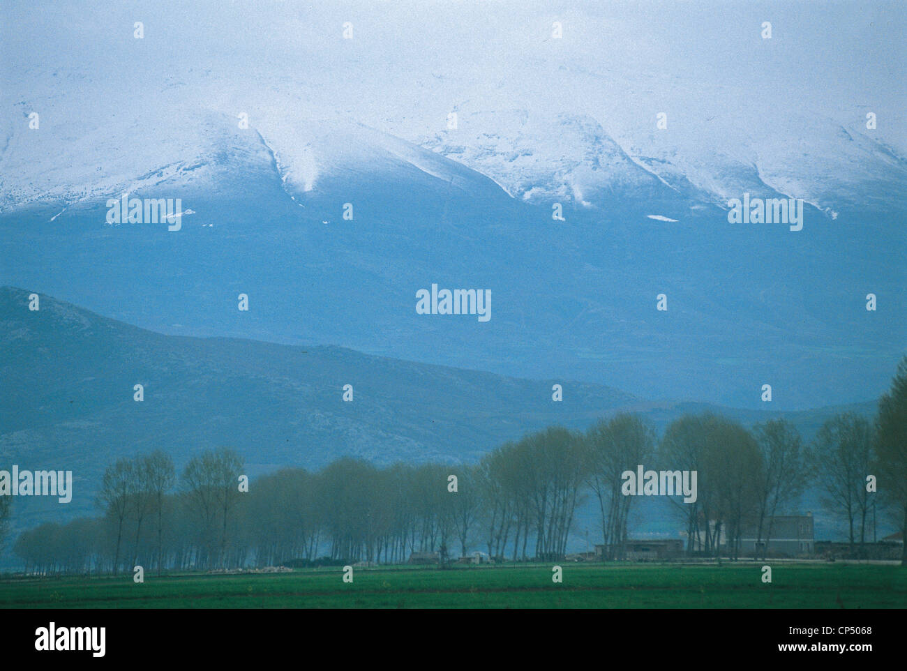 Albania - Pogradec - Lake Ohrid (Ohrid), in the background the ...