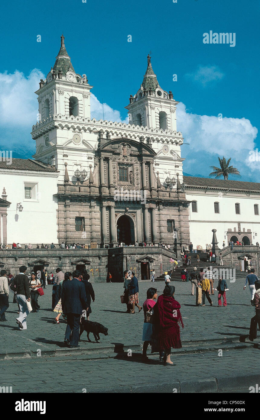 Ecuador Pichincha Province Quito (World Heritage Site by UNESCO, the ...