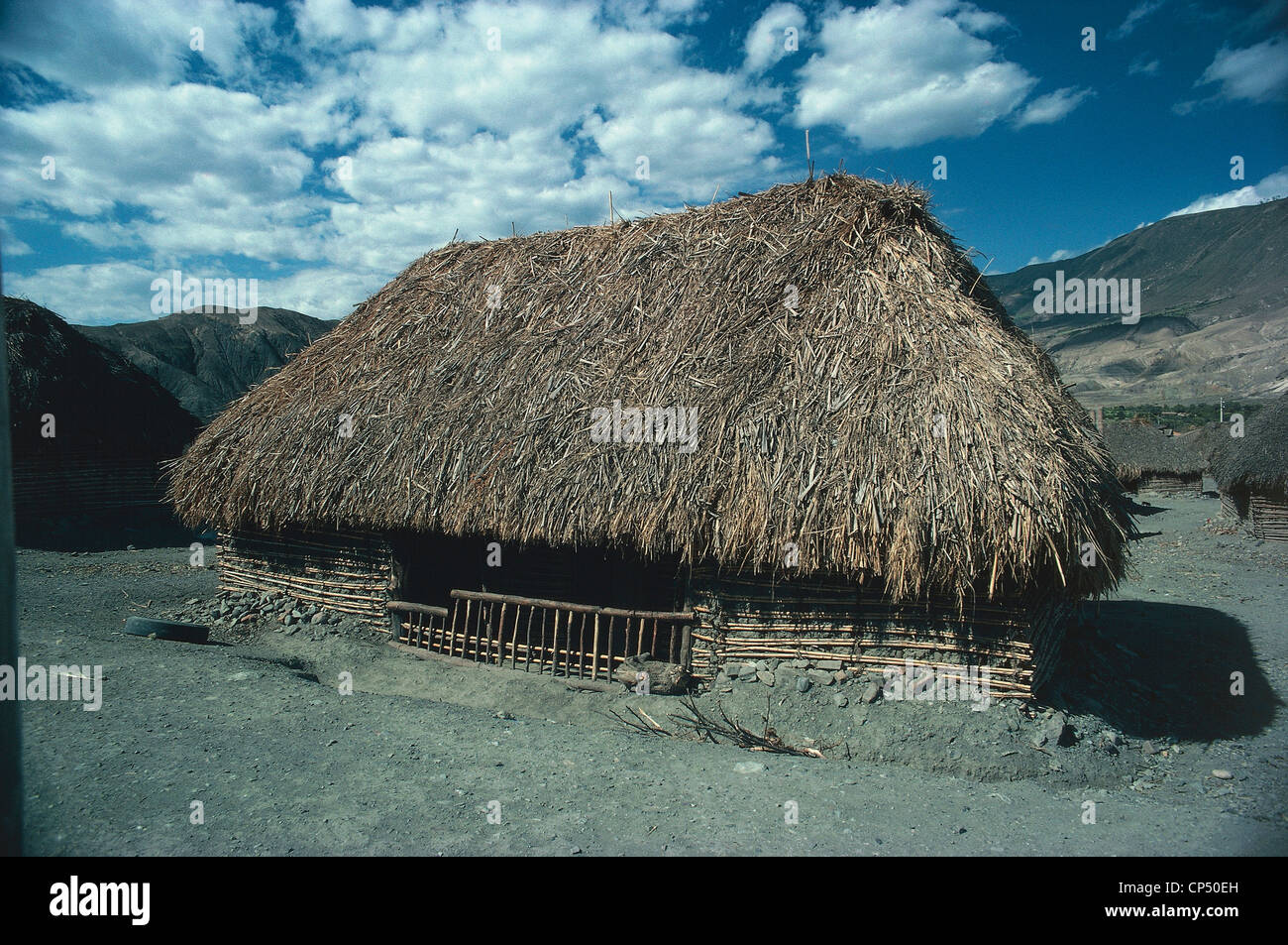 Ecuador - Imbabura. Hut Stock Photo - Alamy