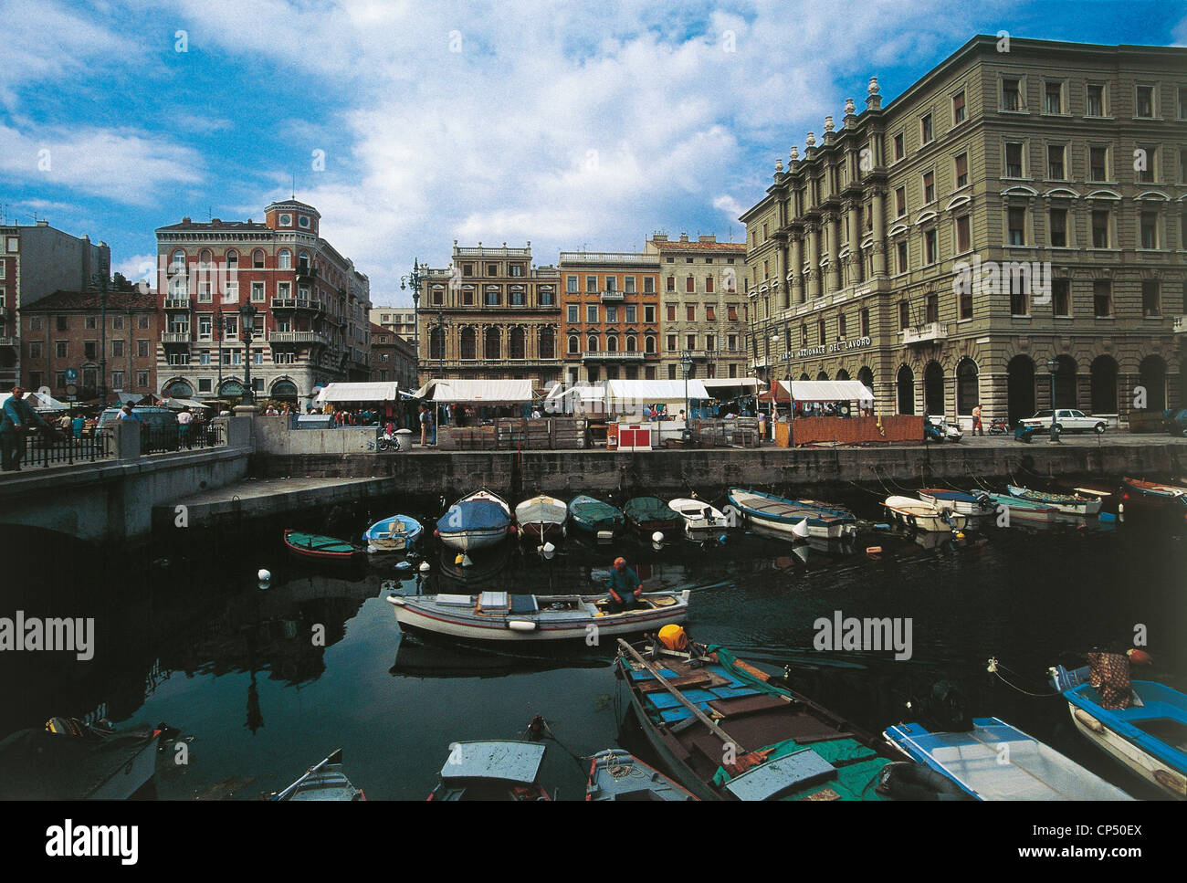 Friuli Venezia Giulia - Trieste, Piazza del Ponterosso Stock Photo - Alamy