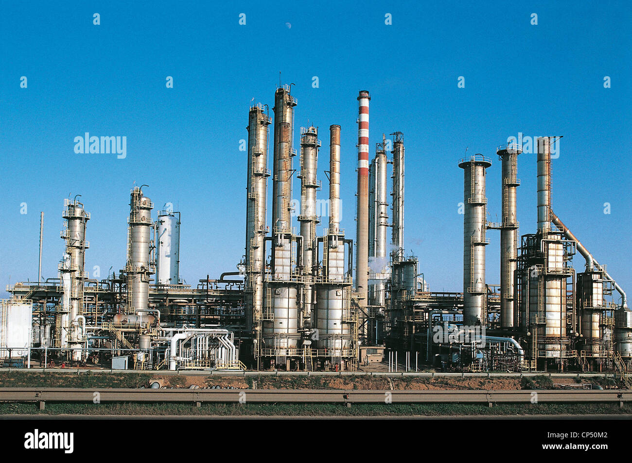 Sardinia Sarroch Petrochemical Complex Stock Photo - Alamy