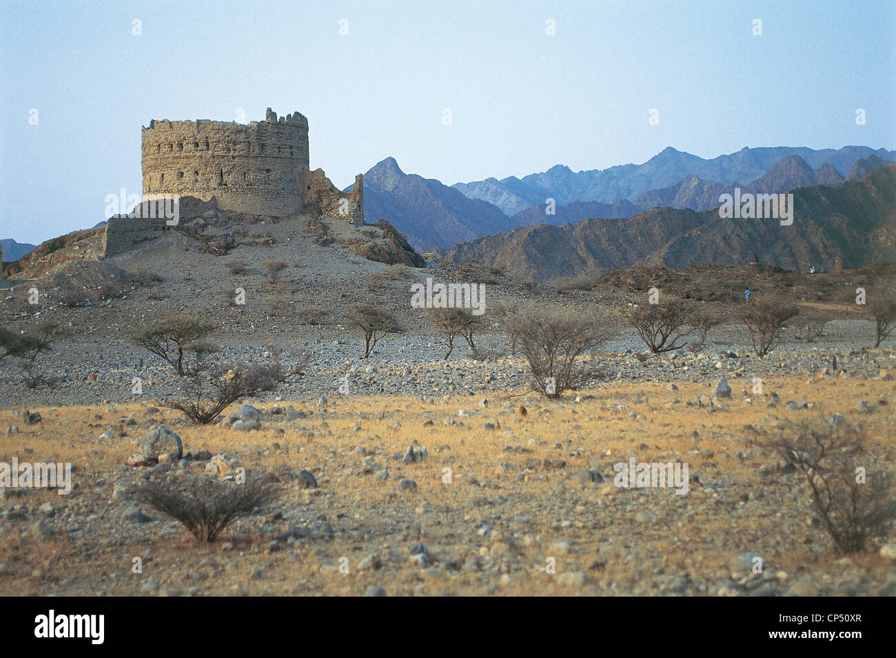 Oman - The fort of Rustaq Stock Photo - Alamy