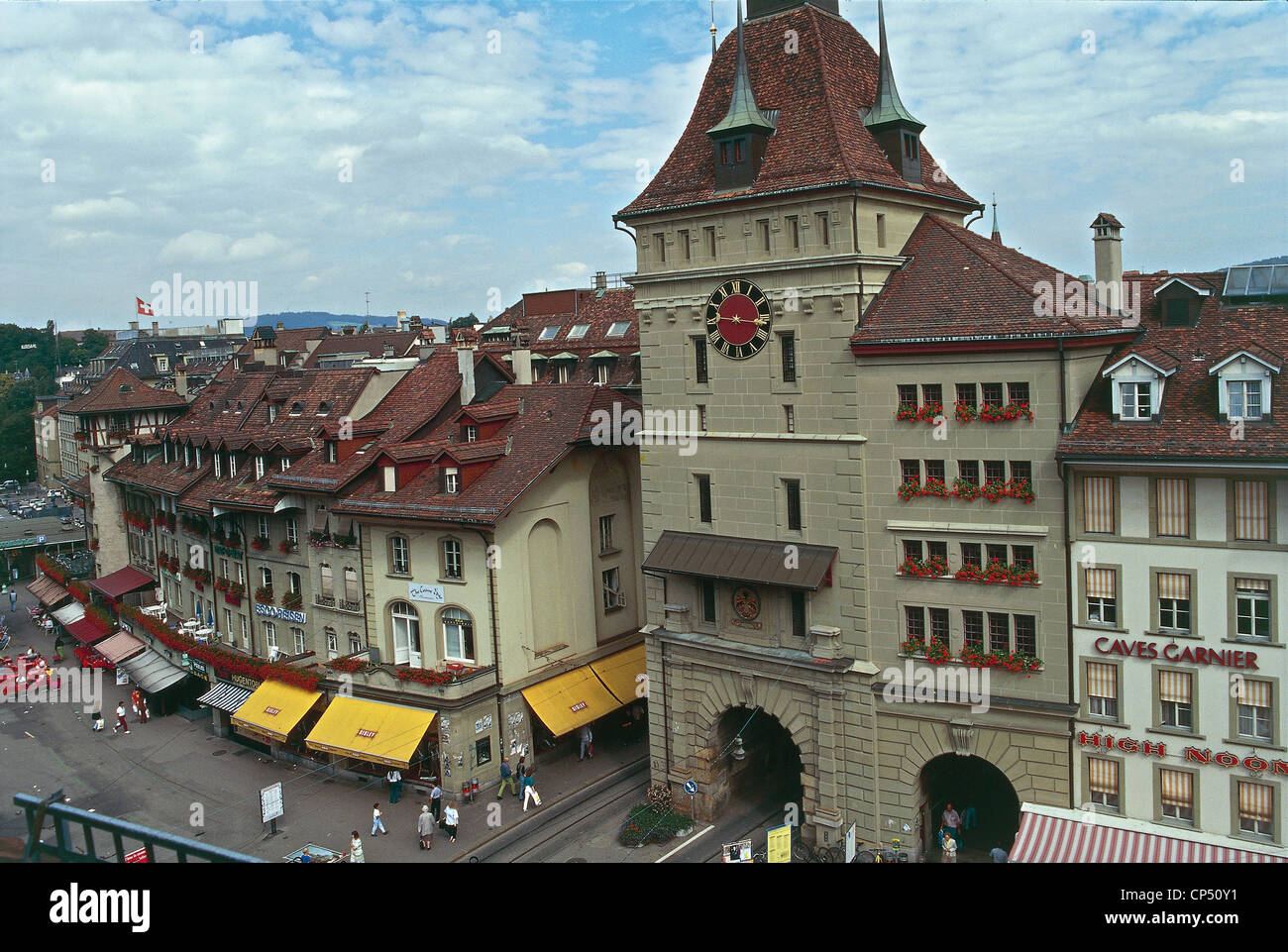 Switzerland - Canton of Bern - Bern, Tower of Prisons (Kafigturm Stock ...