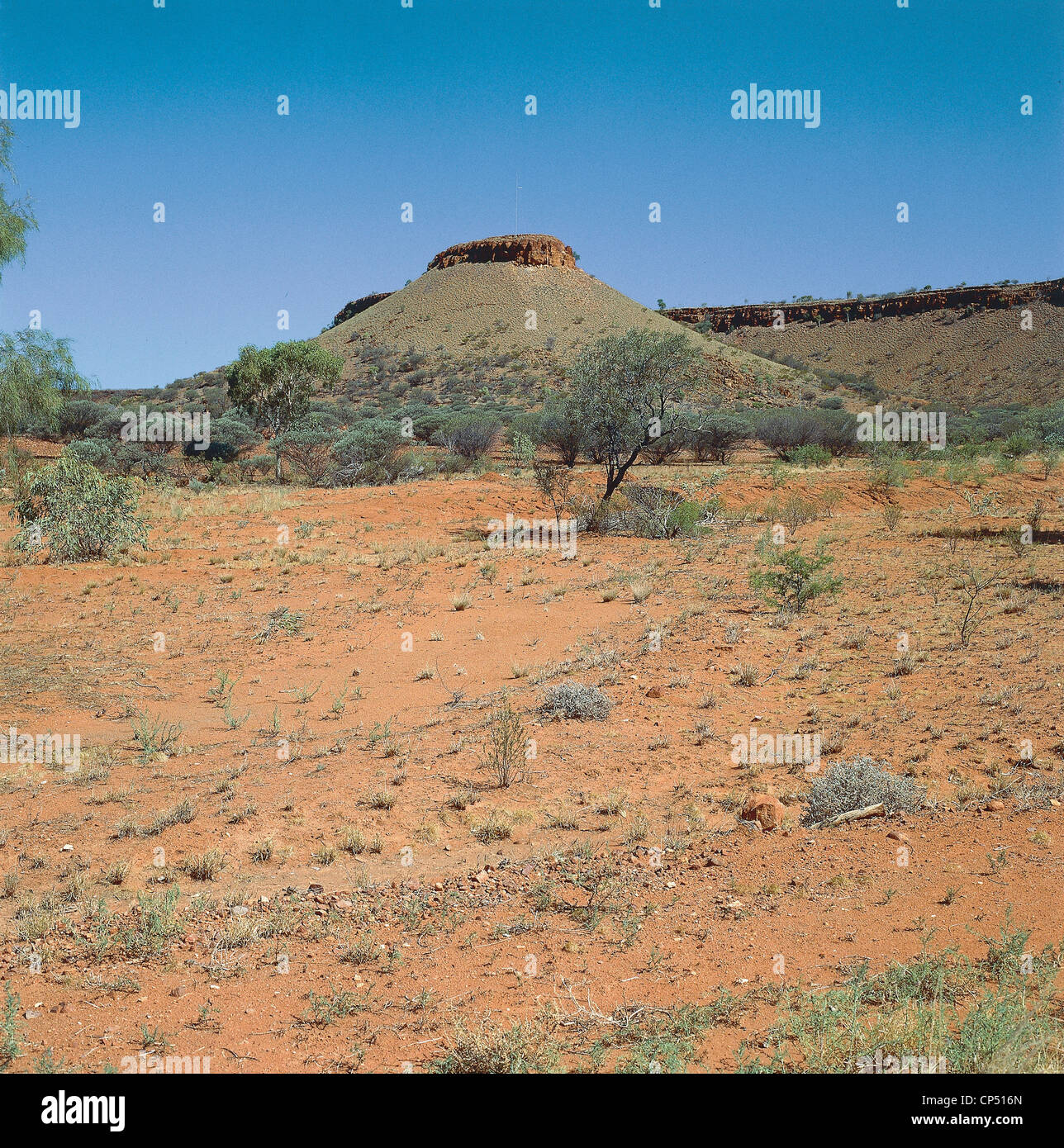 Australia - Northern Territory - Landscape along the Stuart Highway ...