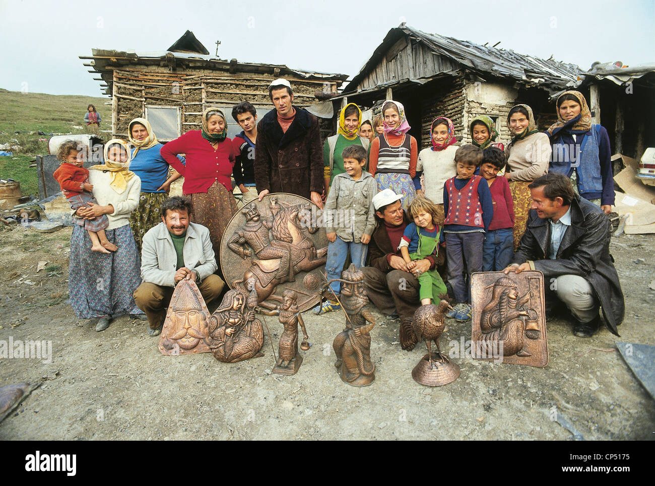 Bosnia and Herzegovina - Kakan. Tribu 'Gypsy Stock Photo - Alamy