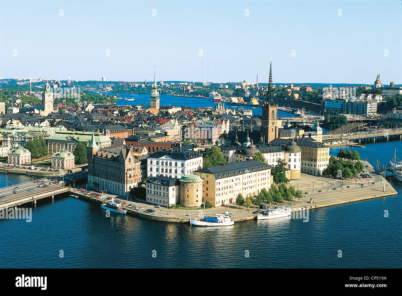 Sweden - Stockholm - Gamla Stan OVERVIEW OF THE ISLAND AND THE ...