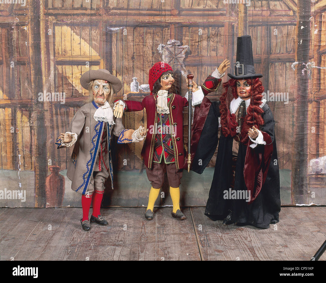ITALY, XX CENTURY. PUPPET COMPANY puppetry Carlo Colla and Sons ...