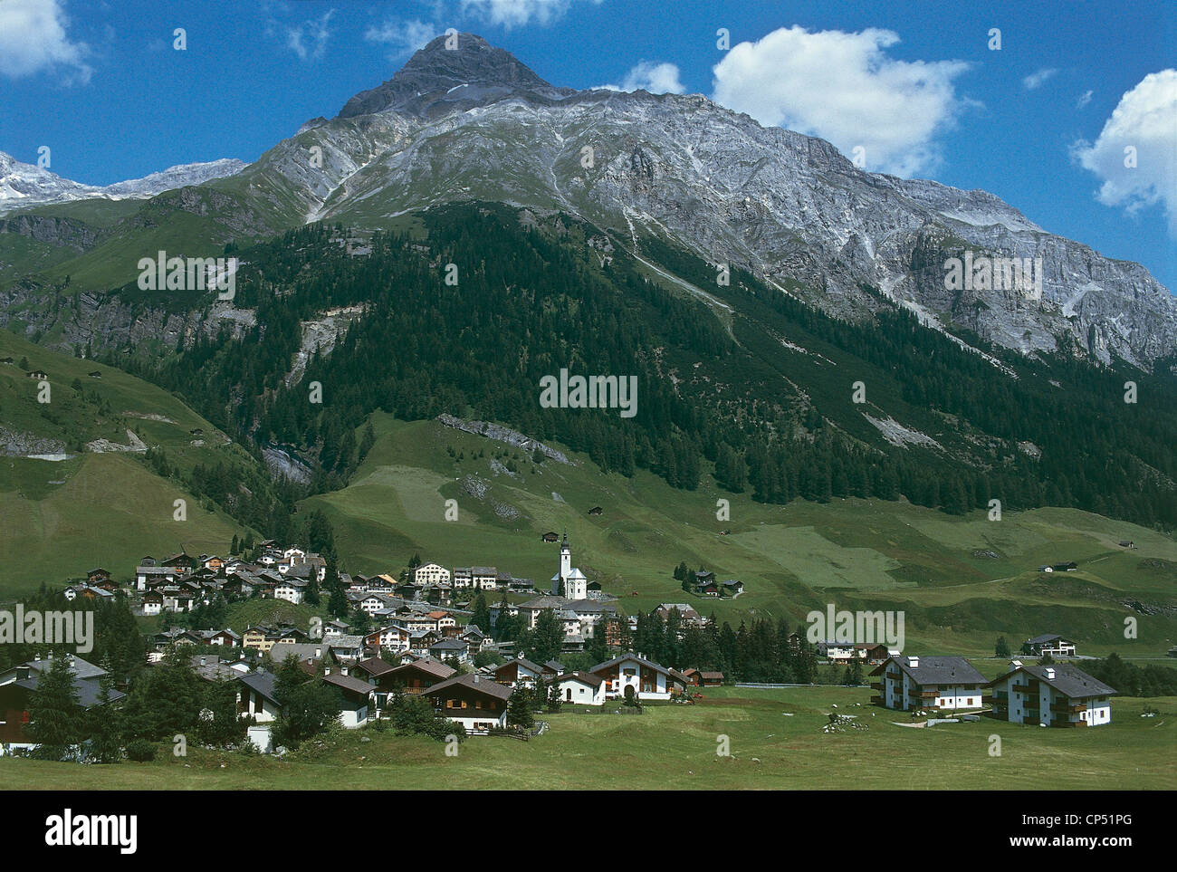 Switzerland - Graubunden - Splugen Stock Photo - Alamy