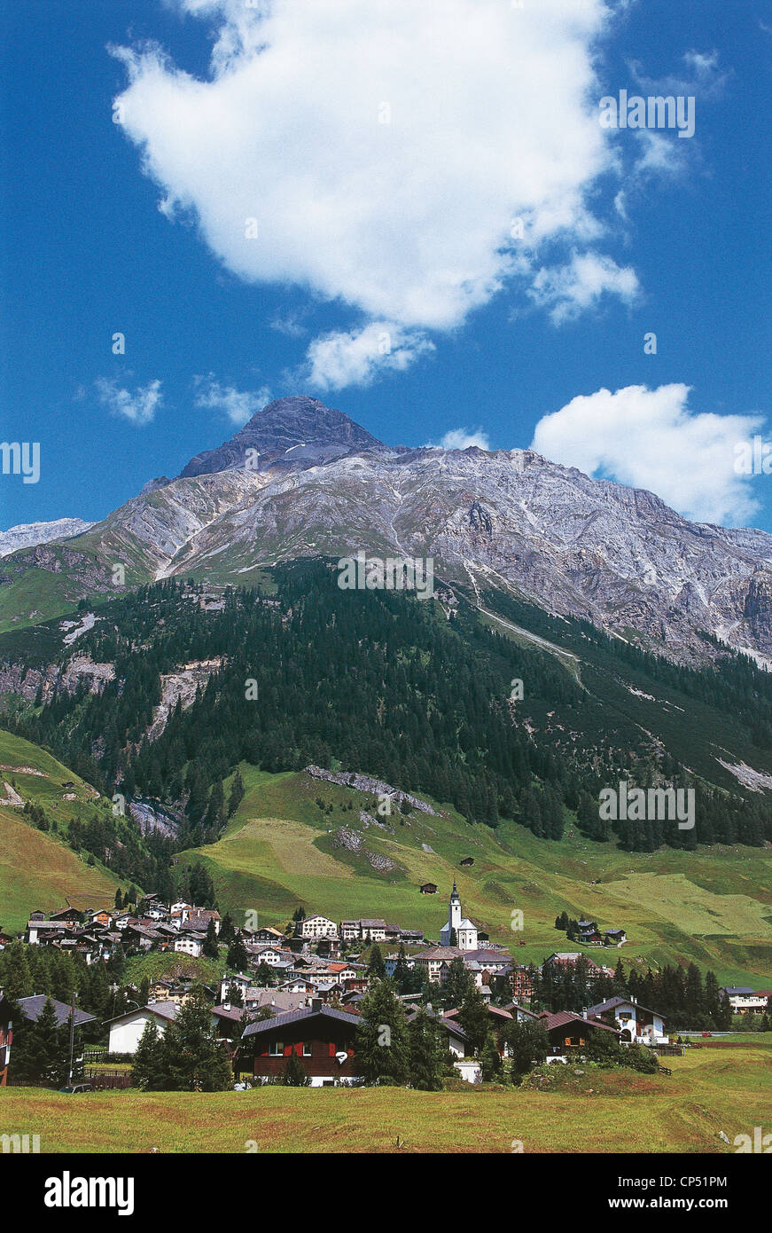 Switzerland - Graubunden - Splugen Stock Photo - Alamy