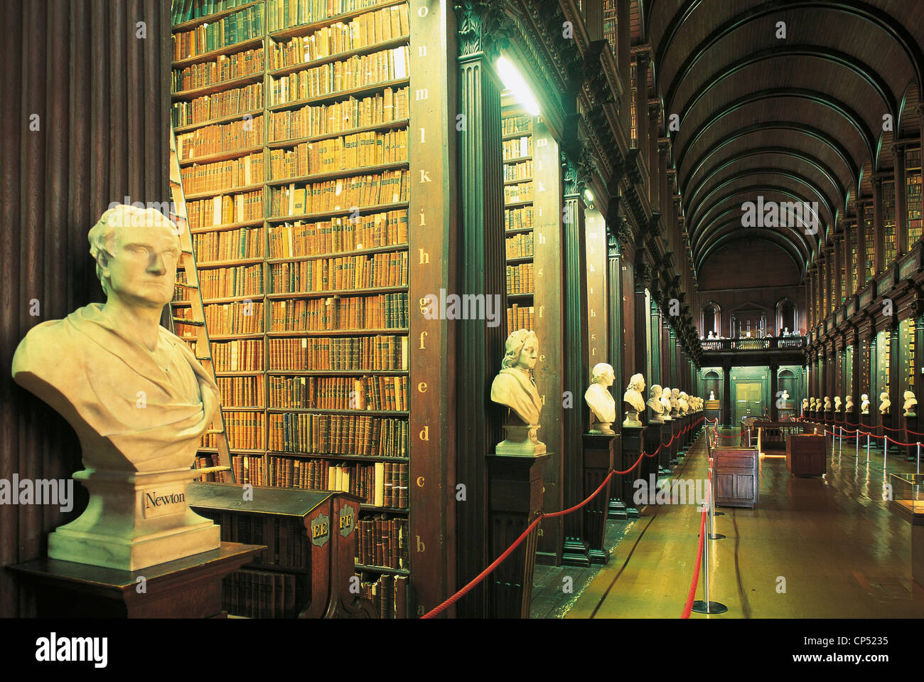 Ireland - Dublin. Inside the library of Trinity College Stock Photo - Alamy