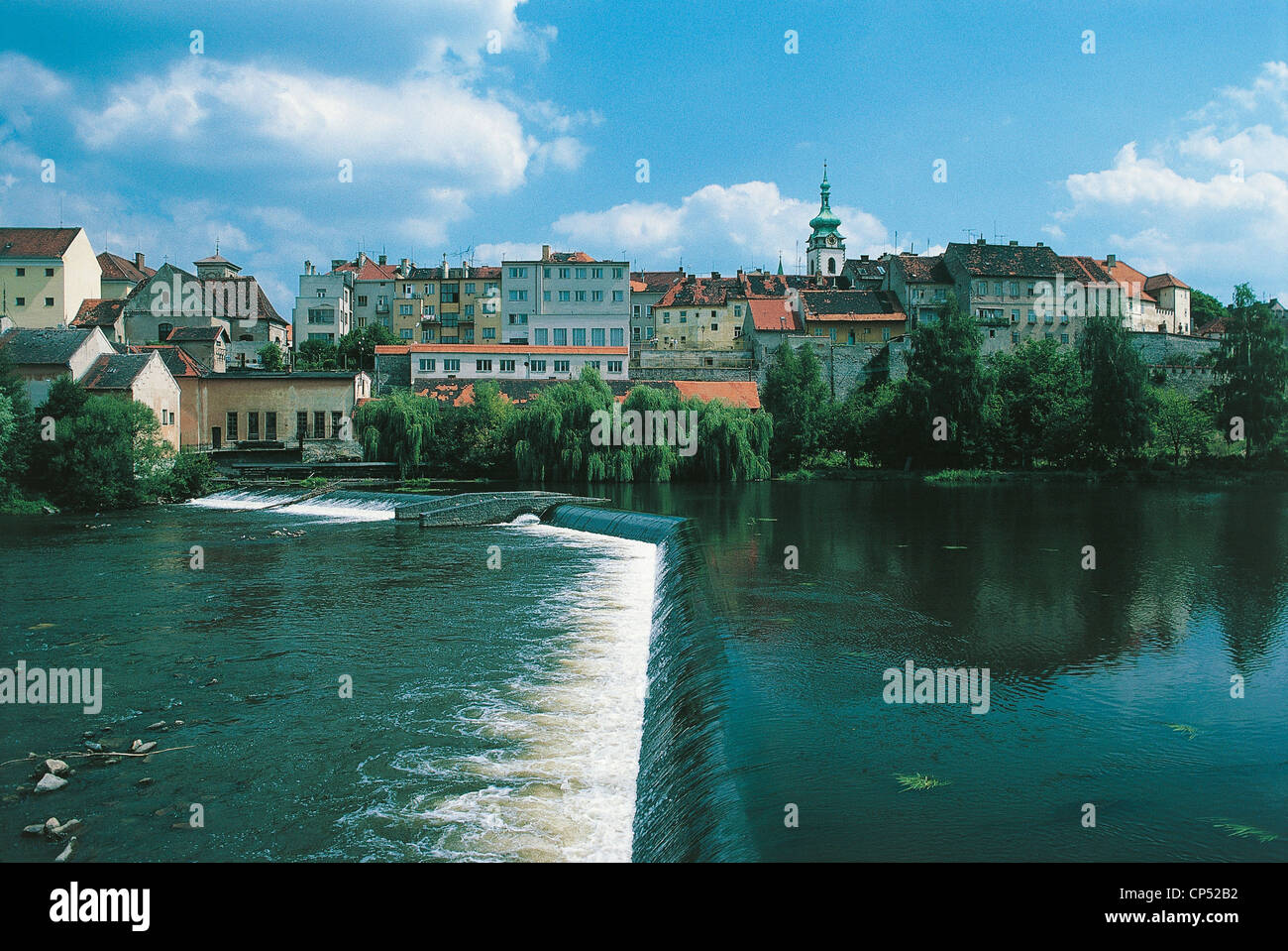 Pisek CZECH REPUBLIC OTAVA Stock Photo - Alamy