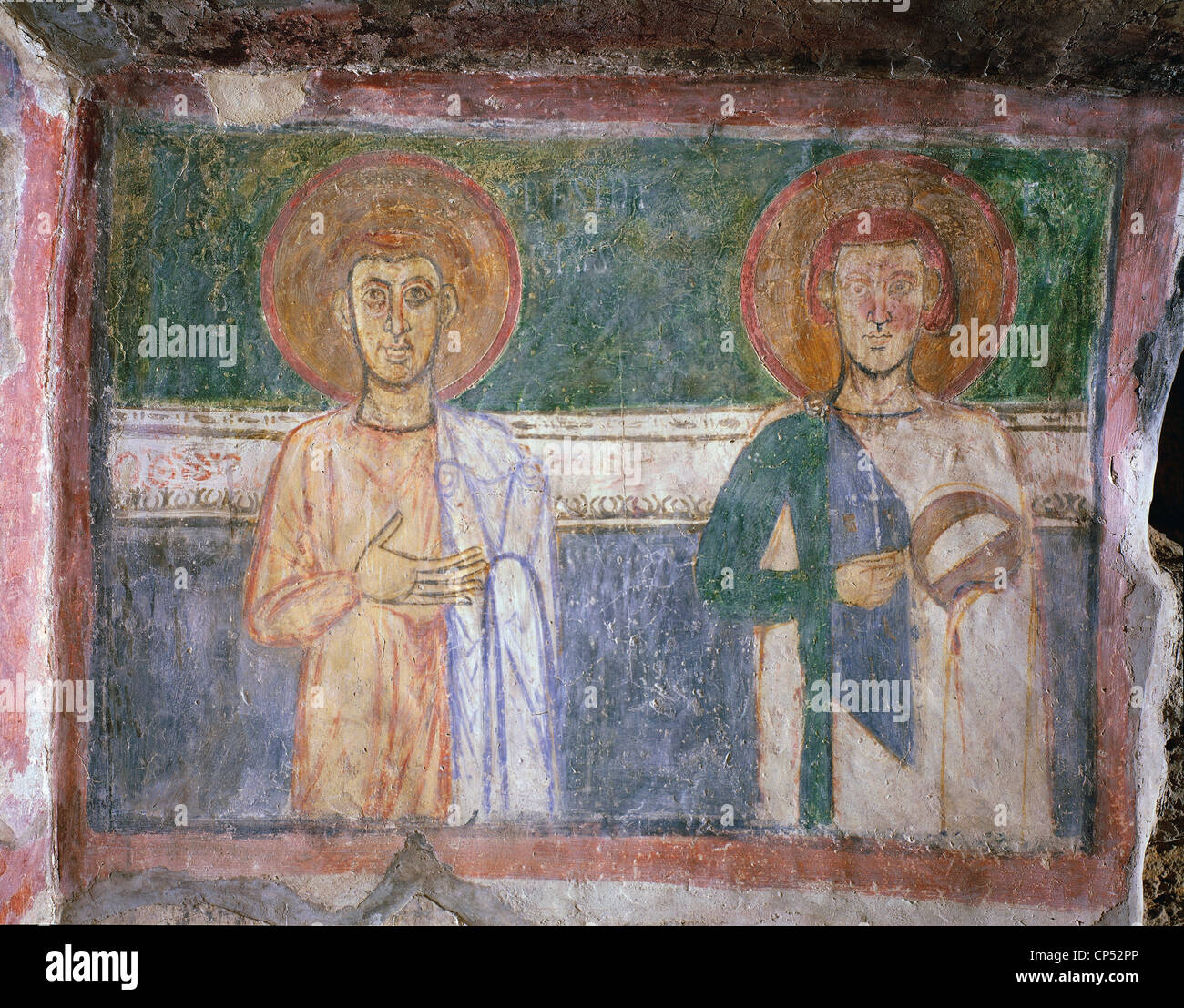 Campania Naples Catacombs of San Gennaro. Saints Desire Acuna ...