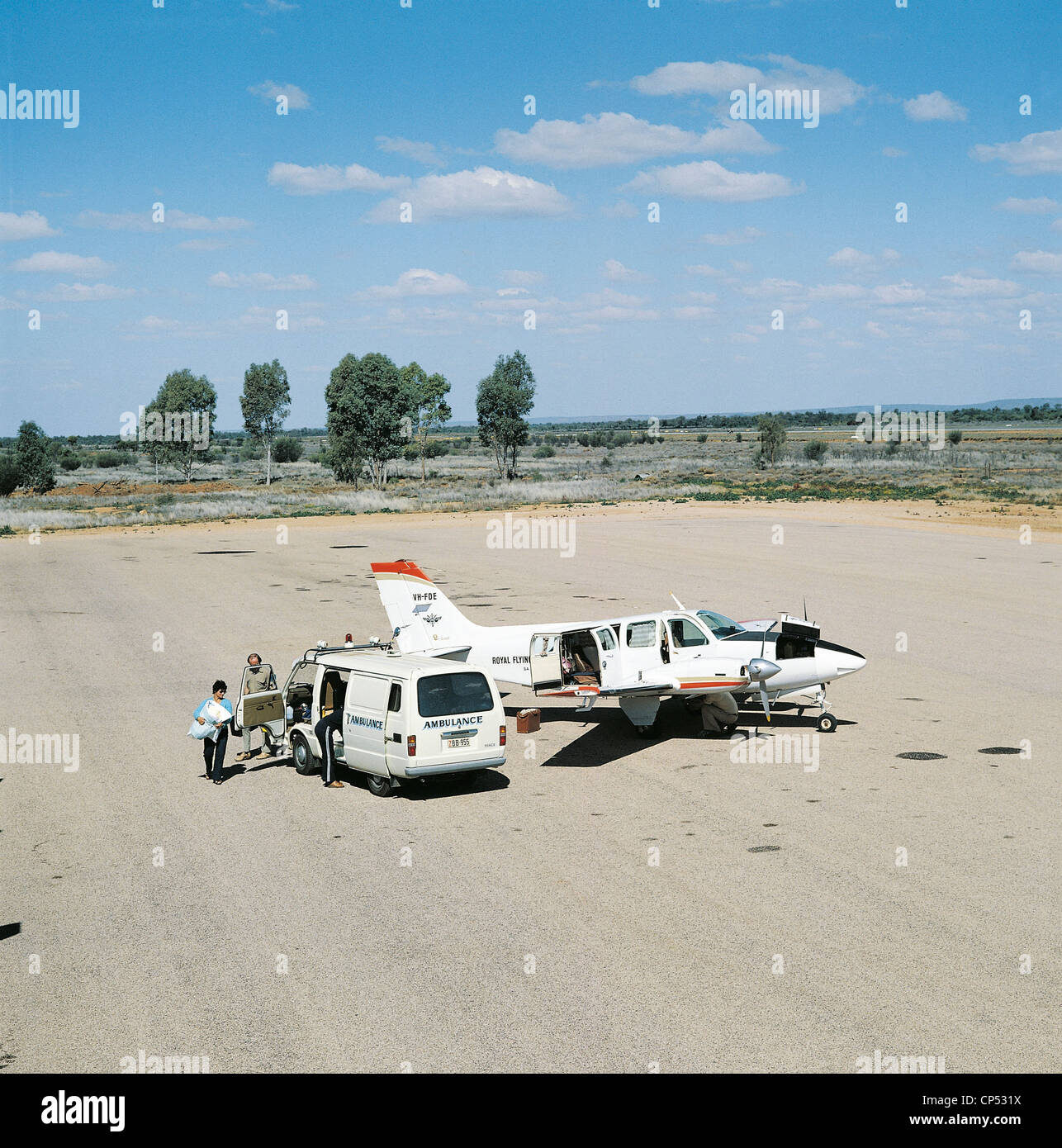 AUSTRALIA, Northern Territory. ALICE sprigs, FLYING PLANE OF THE ...