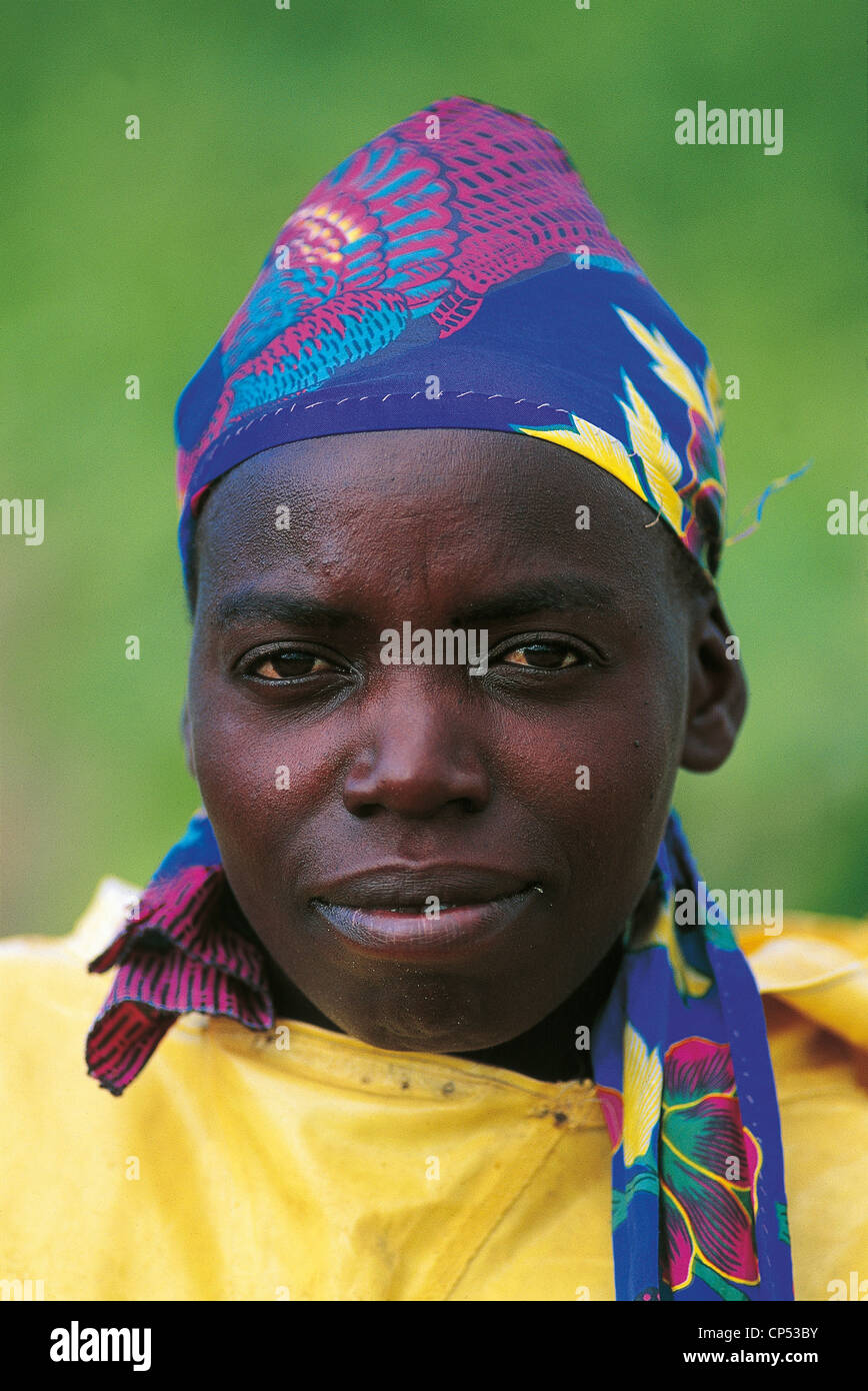 Zimbabwe, Rusape. A WOMAN Stock Photo - Alamy