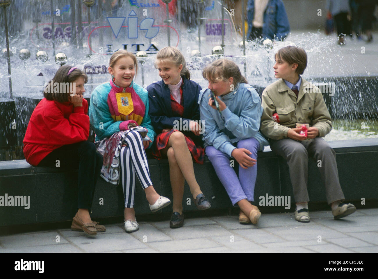 Lithuania - Kaunas. Children Stock Photo - Alamy