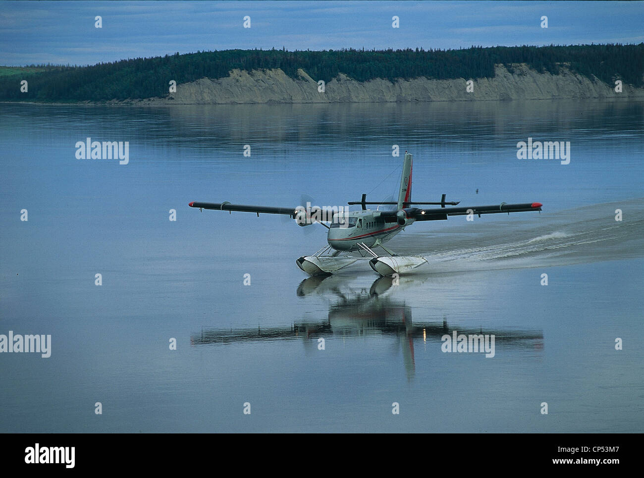 Canada - Northwest Territories - Greater Fort Simpson. Seaplane on the ...