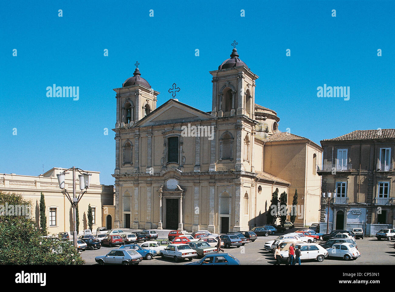 Calabria Vibo Valentia CATHEDRAL Stock Photo - Alamy