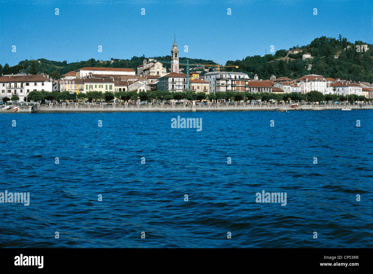 Piedmont Lake Maggiore Arona Stock Photo - Alamy