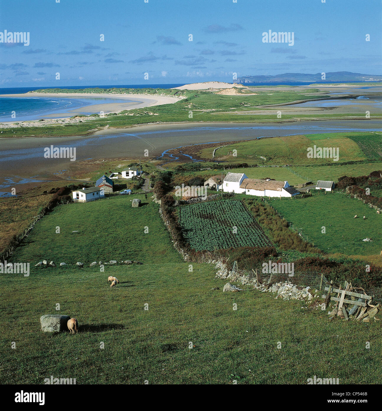 IRELAND COUNTY DONEGAL LANDSCAPE Gweedore Stock Photo - Alamy