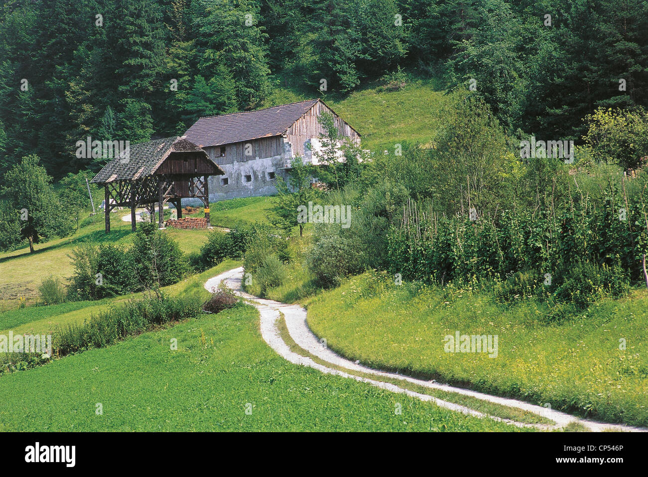 Croatia - Barn Stock Photo - Alamy