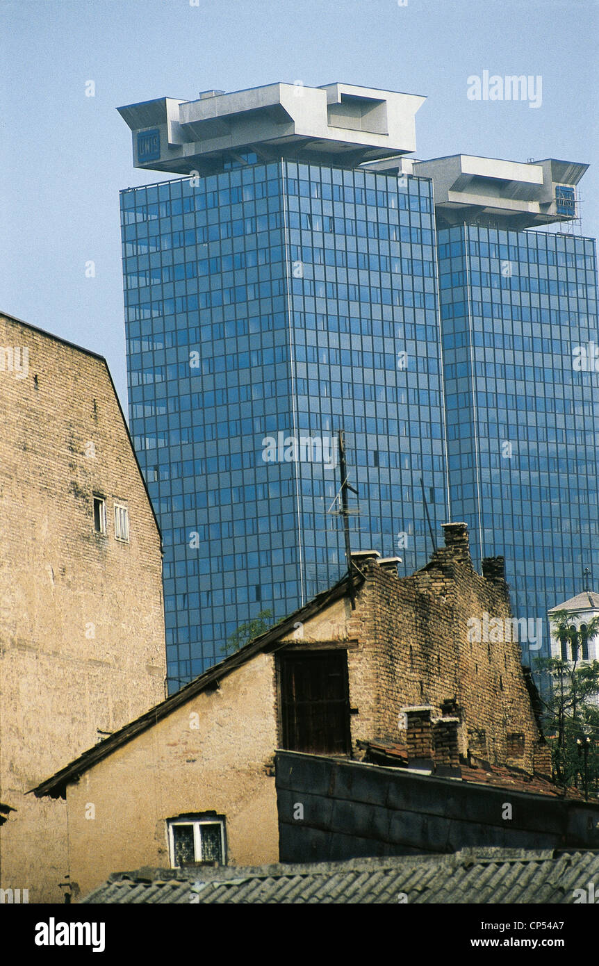 Bosnia and Herzegovina - Sarajevo, around Sniper Alley Stock Photo - Alamy