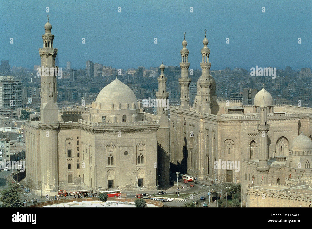 Egypt - Cairo - Mosques of Sultan Hassan and Rifai Stock Photo - Alamy