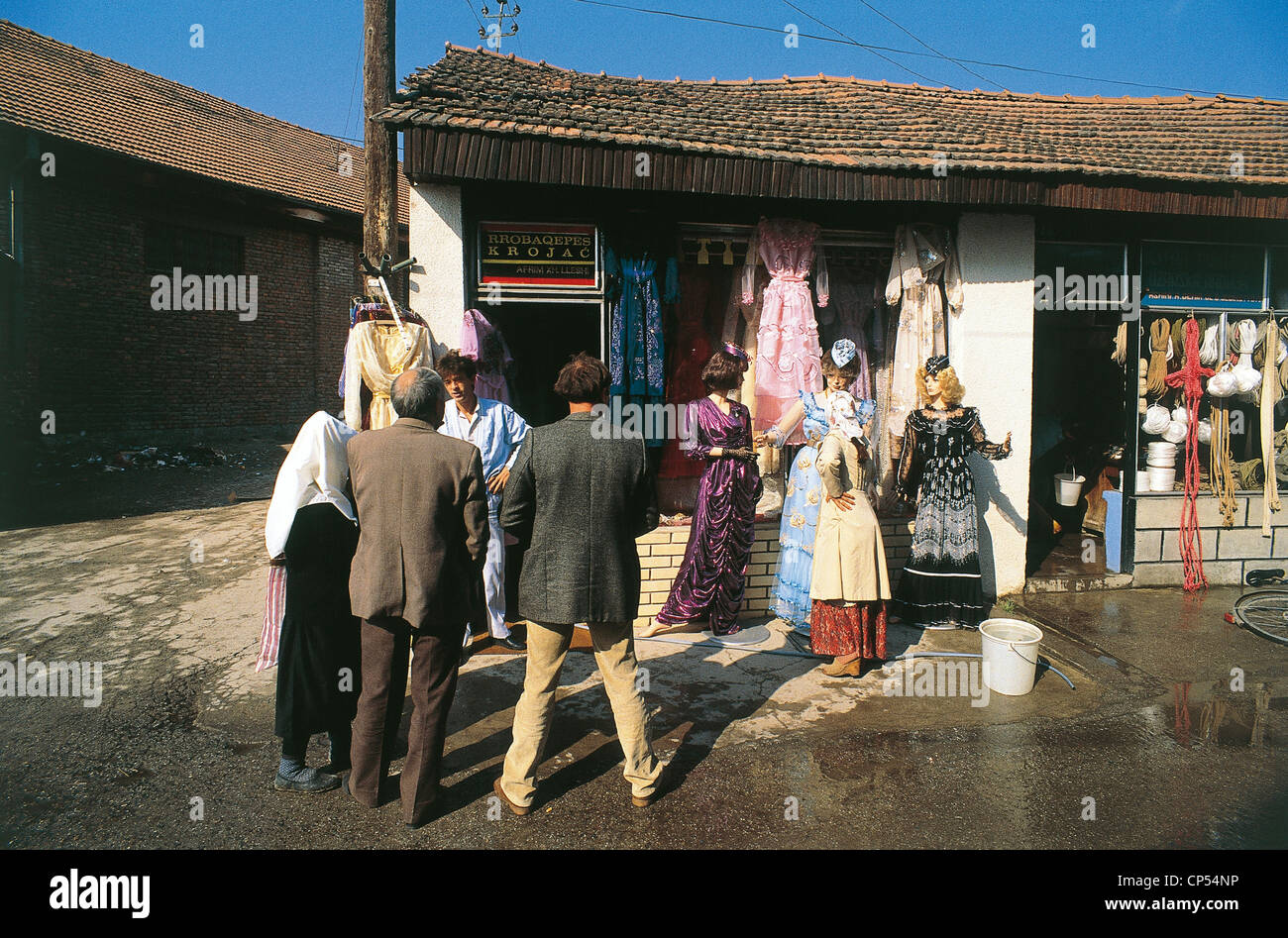 Pec Scene Yugoslavia Kosovo Life Stock Photo - Alamy