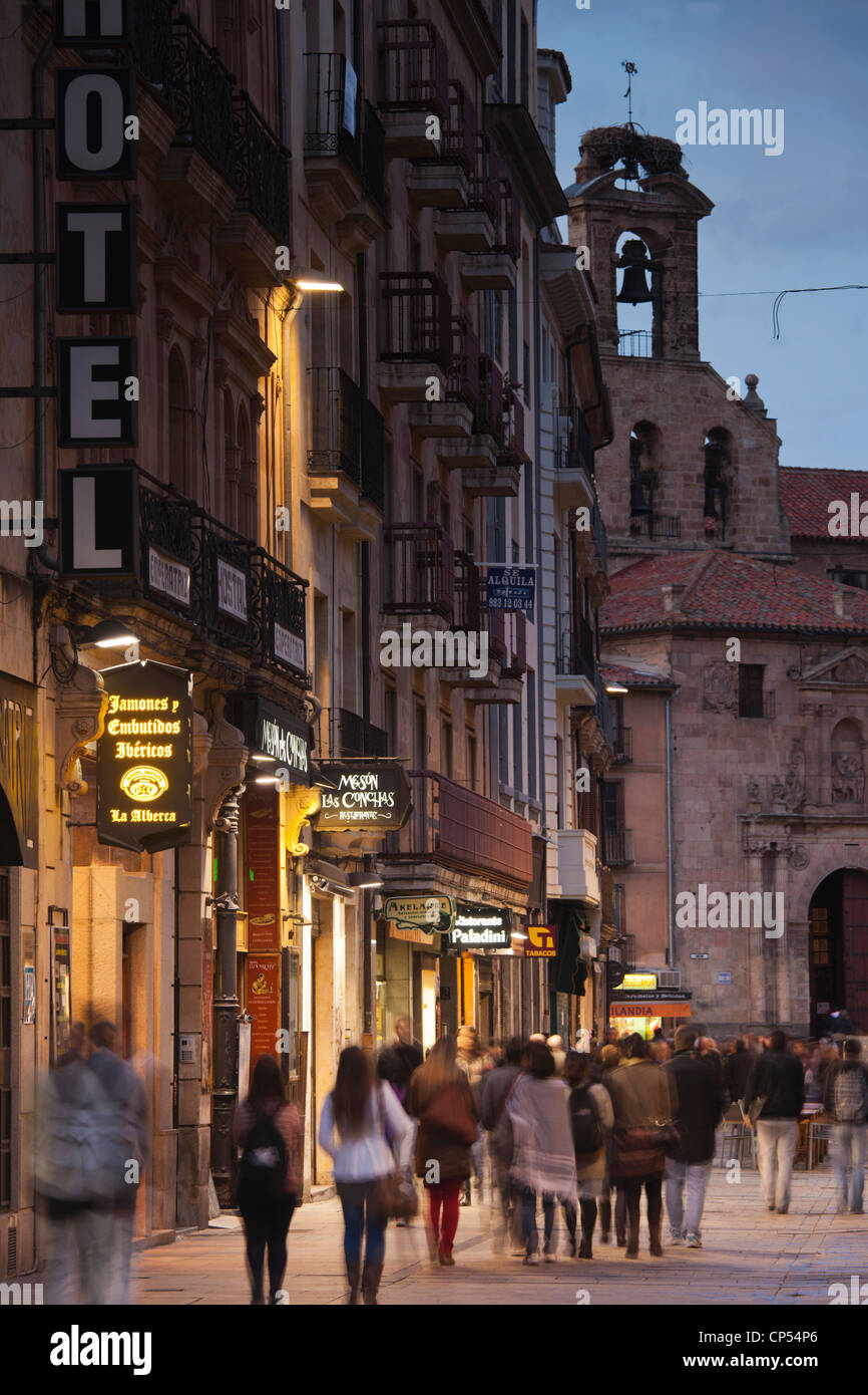 Pedestrians on the rua mayor hi-res stock photography and images - Alamy