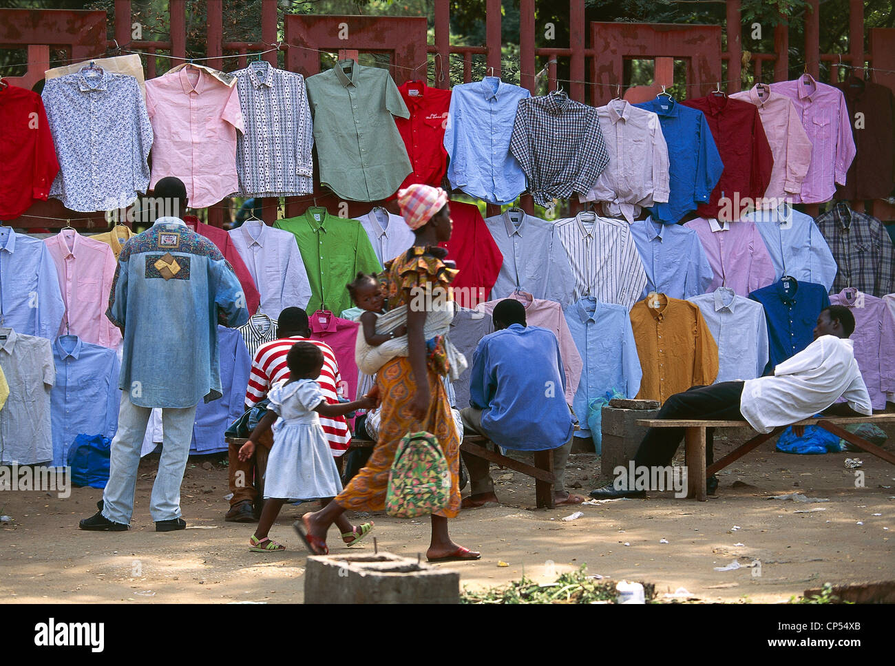 Ivory Coast - Abidjan. Market Plateau Stock Photo - Alamy