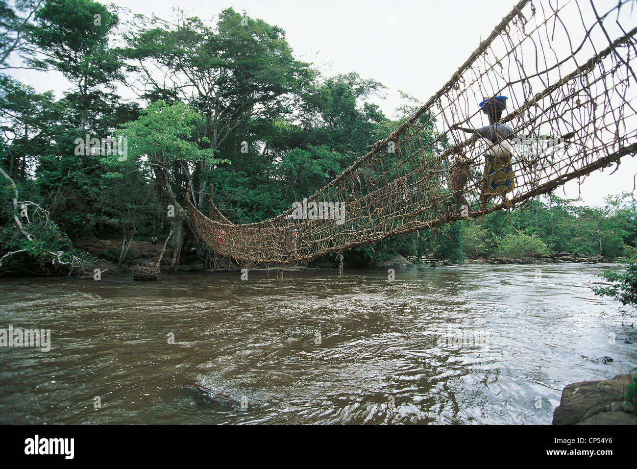 Ivory Coast Region - Isle of Man The famous bridge over the River ...