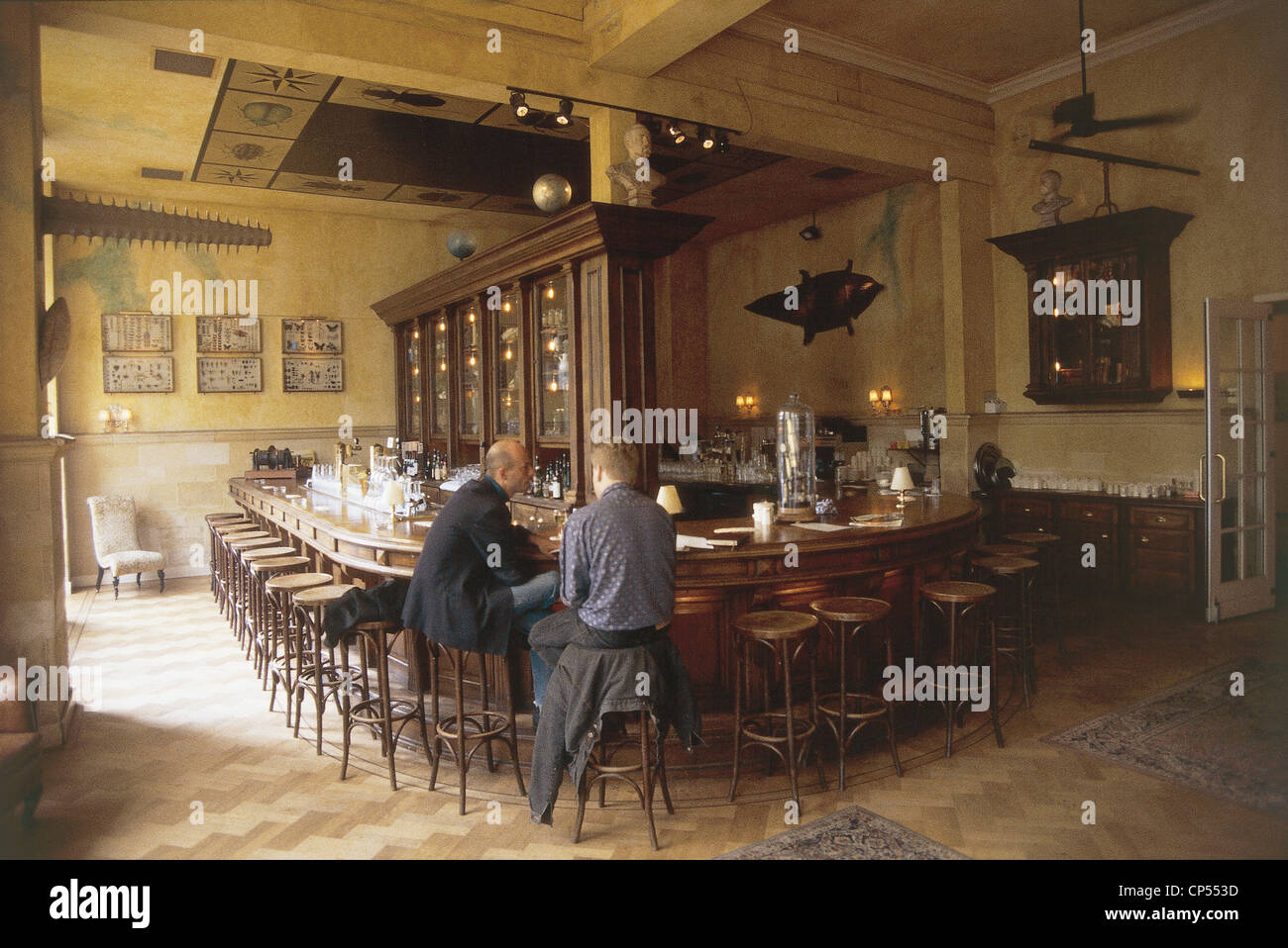 Netherlands - Amsterdam. Rembrandtplein, inside the coffee 'De Kroon ...