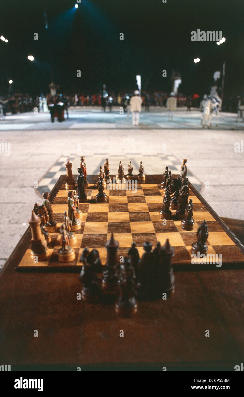 Veneto marostica chess game hi-res stock photography and images - Alamy