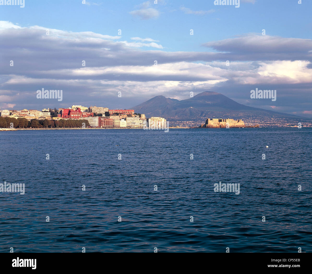 Naples The Waterfront Stock Photo - Alamy
