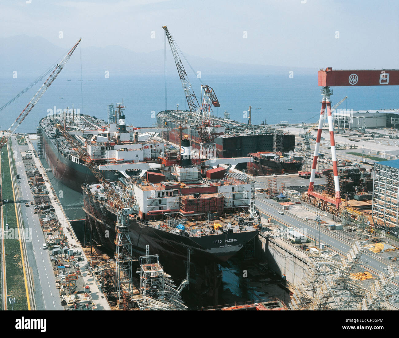 HIROSHIMA JAPAN Kure SHIPYARD Stock Photo - Alamy
